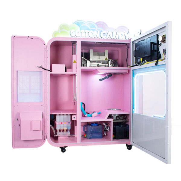 Cotton Candy Factory Vending Machine | Caiyunjuan