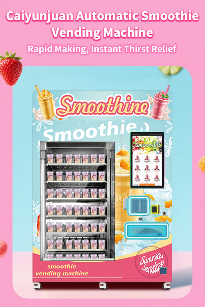 Frozen Fruit Smoothie Vending Machine: Healthy, On-Demand Drinks for ...